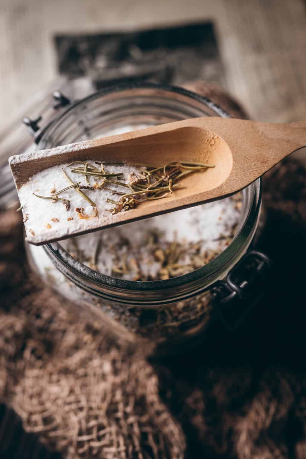 Homemade Rosemary Ginger Foot Soak • Schisandra & Bergamot