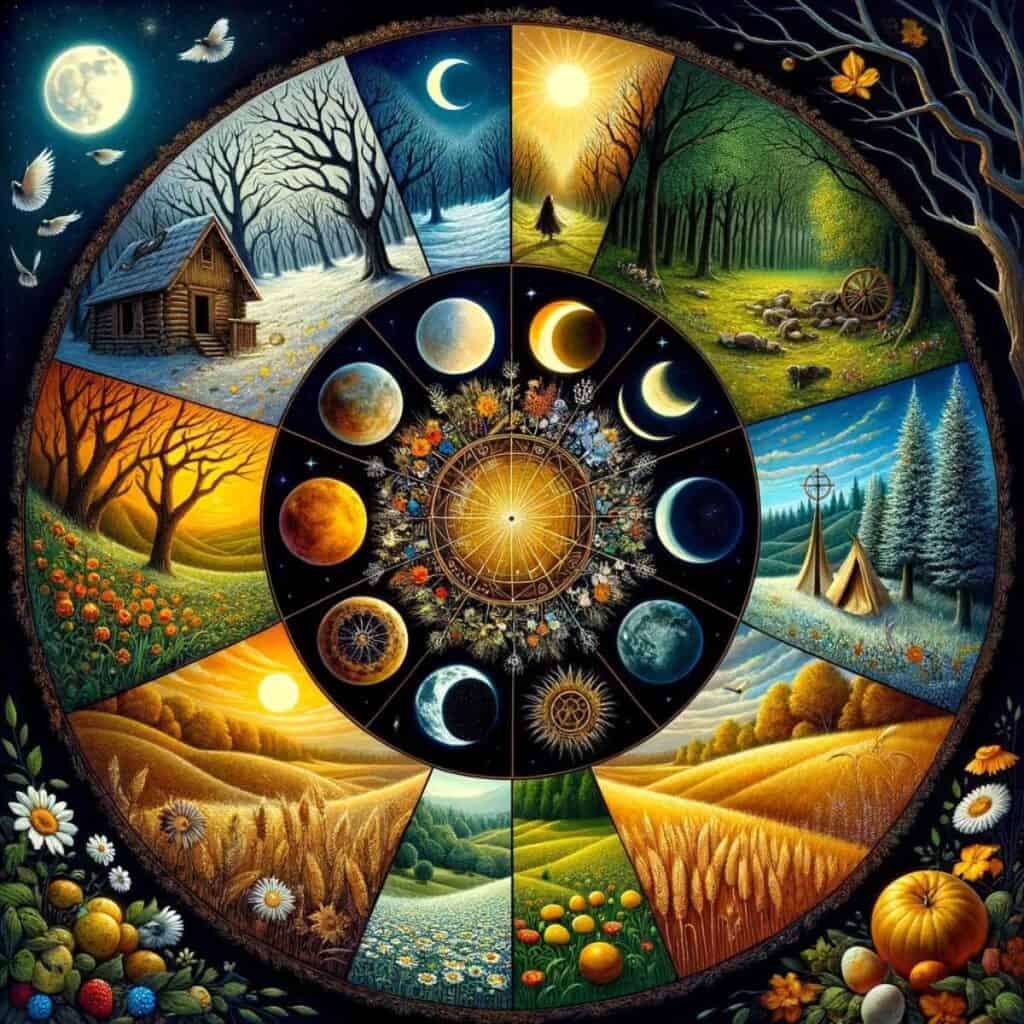 The Wheel of the Year: Pagan Sabbats Explained • Schisandra & Bergamot
