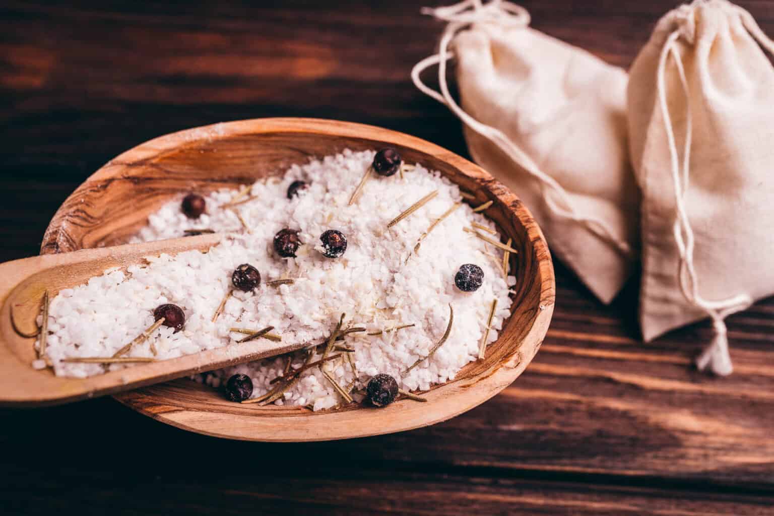 DIY Snowy Woods Winter Bath Soak