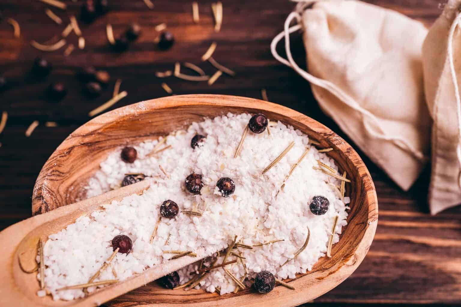 DIY Snowy Woods Winter Bath Soak