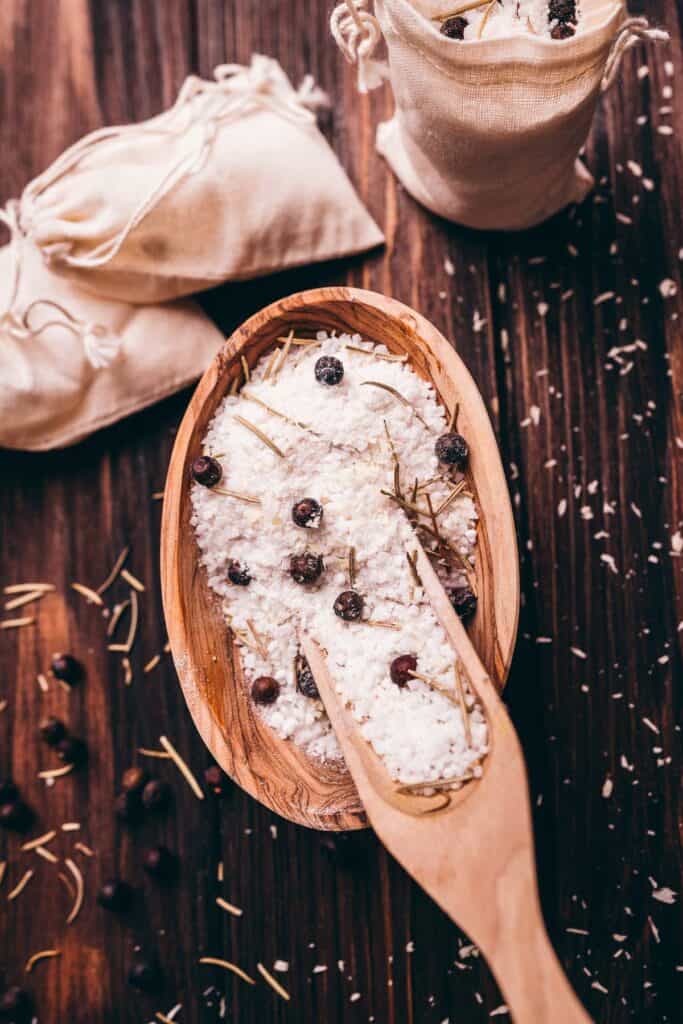 DIY Snowy Woods Winter Bath Soak